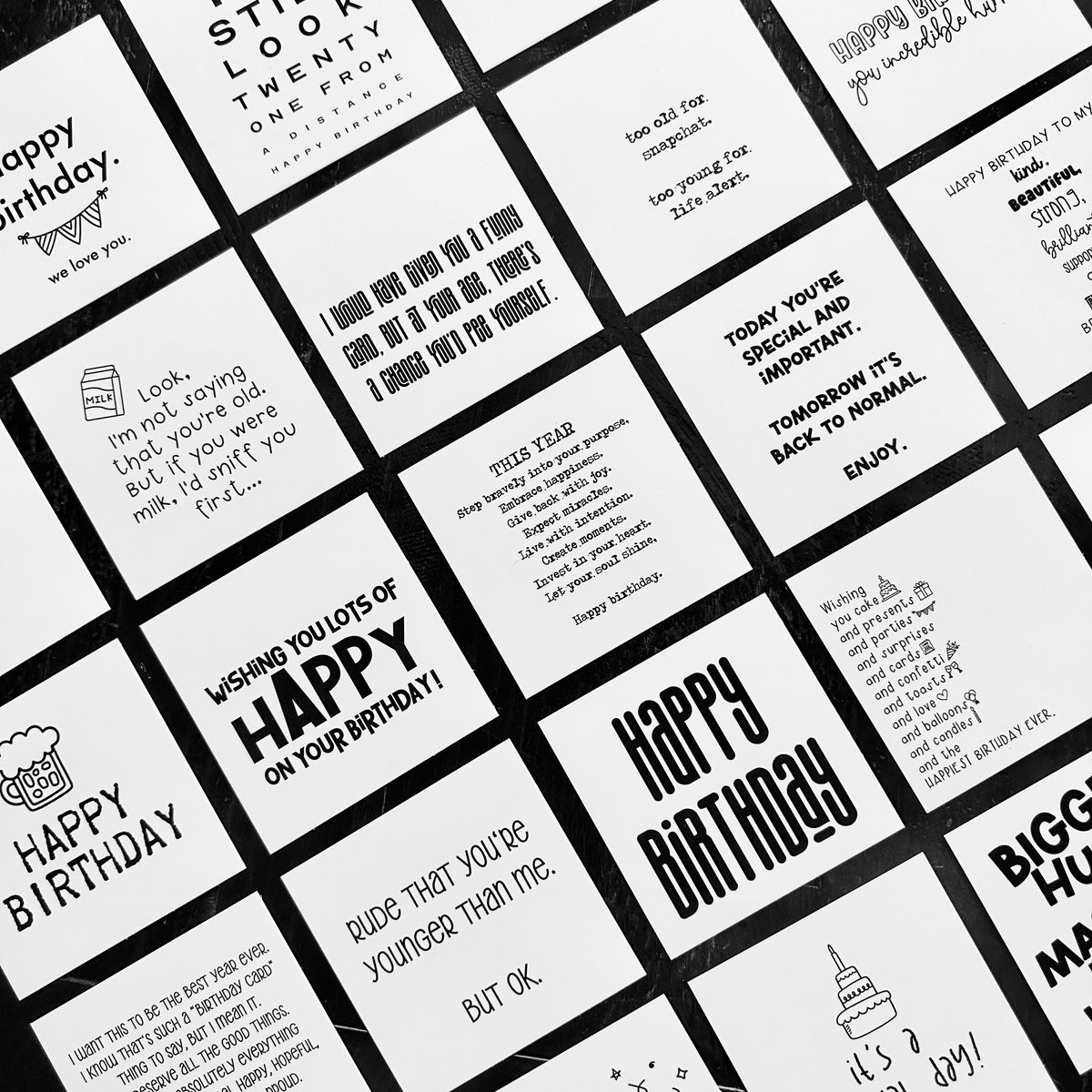 the mini {birthday} pack – SMACK